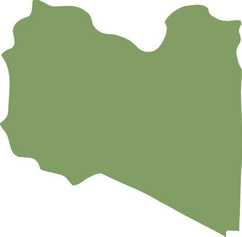 Doodle Freehand Drawing Of Libya Map 23840933 Png