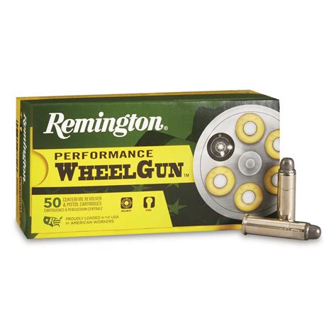 Remington Performance Wheelgun 357 Magnum Lswc 158 Grain 50 Rounds