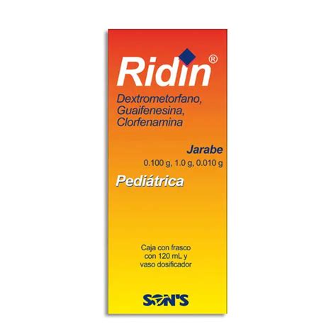 Ridin Pediatrico Jarabe 120 Ml Gremfar Company