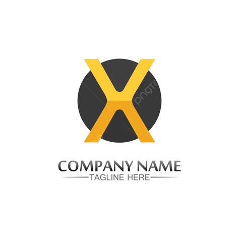 X Logotipo Y Diseño De Ilustración Vectorial Para La Marca Vector Png