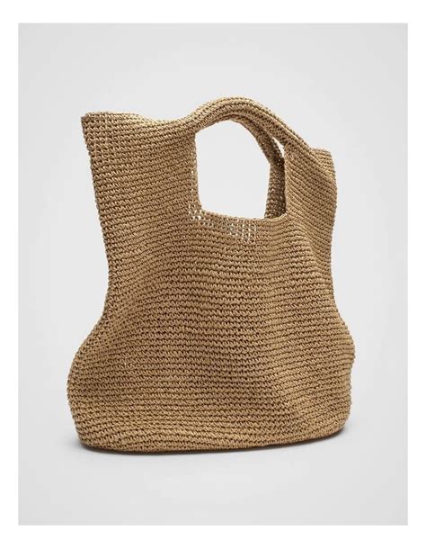 Unison Hampton Textured Tote In Brown Myer