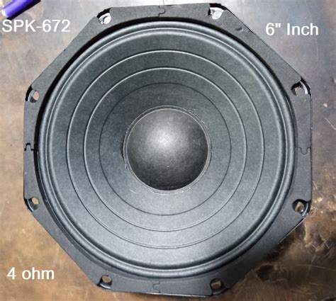 Octa Shape 5 Core 6 Inch 4 Ohm Spk 672 Audio Speaker 6 Inch Speaker