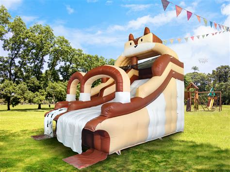 다람쥐 워터 슬라이드 중형 6x4x58m 바운스브라더스 워터 슬라이드 카탈로그 갤러리