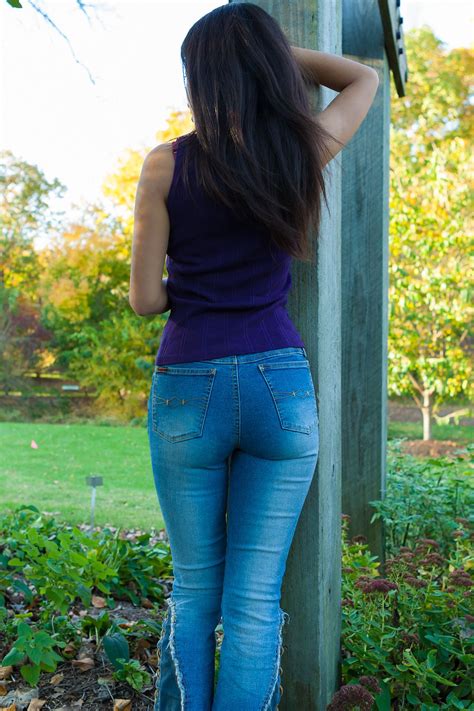 Bareback Jeans Whale Tail Jeans Bending Over In Jeans Casual Denim
