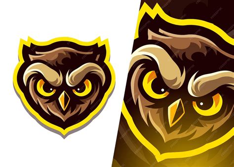 Premium Vector Owl Mascot Logo