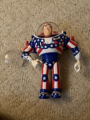 Disney Toy Story Stars And Stripes Buzz Lightyear 12” Figure Usa 1995