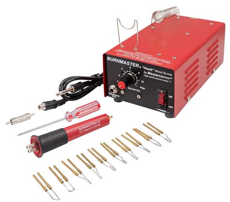 Pyrography Kits Kit Burnmaster Hawk Pyrography 715425