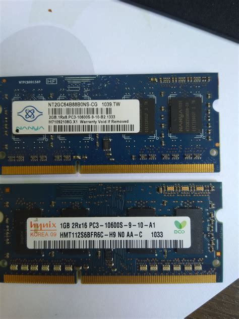 2 1 Gb Ddr3 1333 Mhz Laptop Rami Donanımhaber Forum