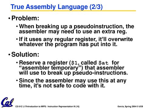 ~cs61c Cs61c Machine Structures Lecture 17