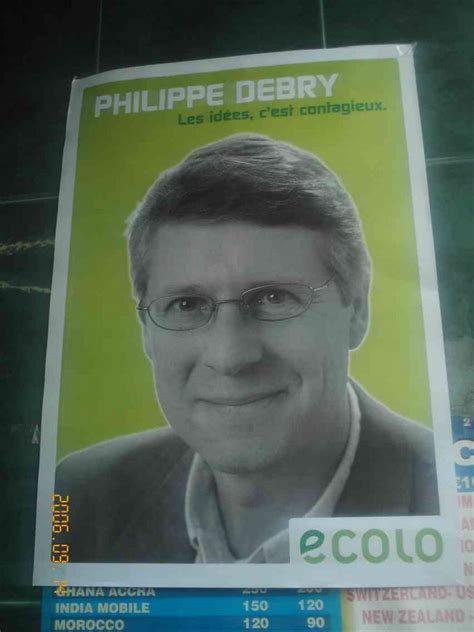 Tractothèque Anderlecht Liste Ecolo Philippe Debry