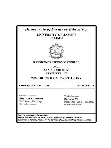Functionalism And Theories All Pdf Sociology Émile Durkheim