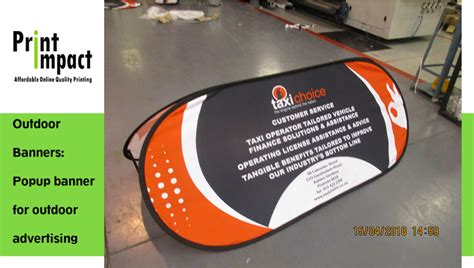 Outdoor Pop Up Banners Are Easy To Transport And Assemble Outdoors
