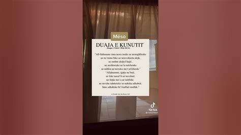 Duaja E Kunutit Youtube