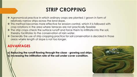 Soil And Water Conservation Pptx