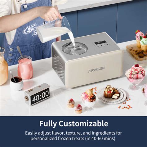 [f]home Use Compressor Ice Cream Maker