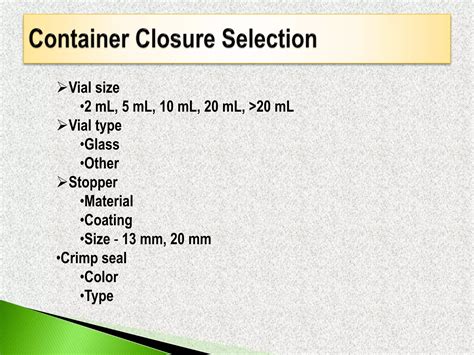 General Consideration For Process Design Of Lyophilized Product Ppt