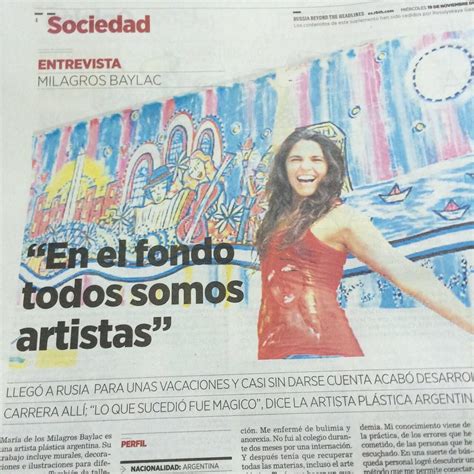 En El Fondo Todos Somos Artistas ~ Coloresdemilagros ~