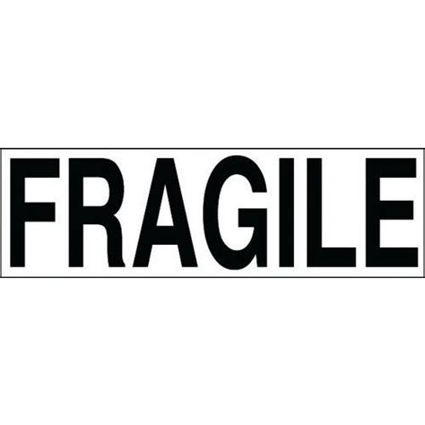 Etichetta Per Imballaggio Fragile Manutan It