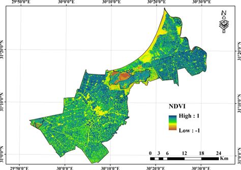 Normalized Difference Vegetation Index Ndvi Download Scientific Diagram