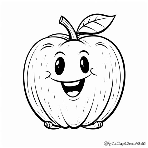 Apple Coloring Pages Free And Printable
