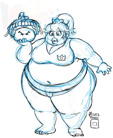 Patreon Peach Sumo Mushroom By Royaljellysandwich On Deviantart