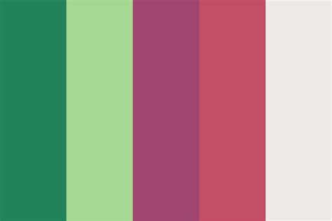 Raspberry Color Palette Color Inspiration Summer Berry Picking