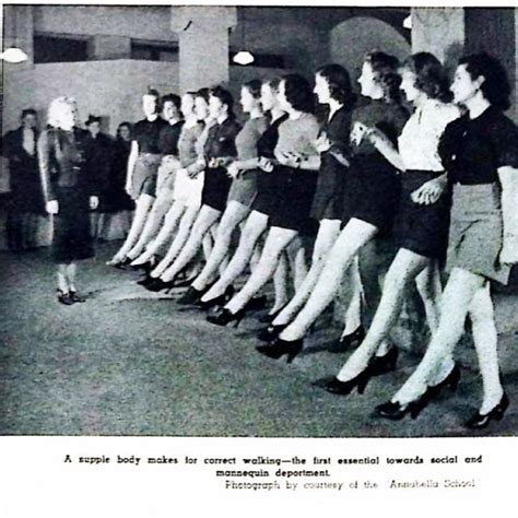 From Sydney Society Magazine August 1939 Deportment Classes Charm