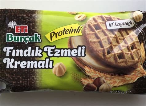 Печенье Etİ Burçak Fındık Ezmeli Kremalı Proteinli отзывы