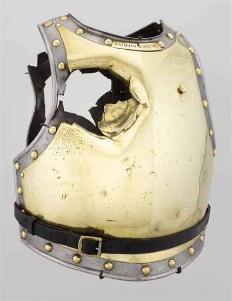 French Cuirass From The Battle Of Waterloo 1815