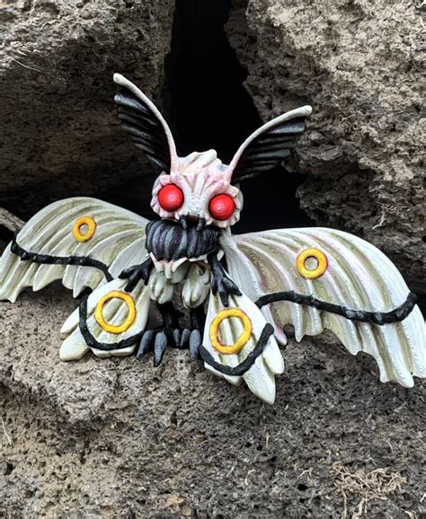 Mothman 3d Model By Twisty Prints On Thangs
