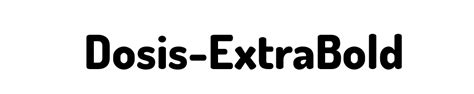 Dosis Extrabold Free Fonts Helvetica Neue Font Free Download