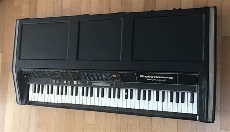 Matrixsynth Moog Polymoog Synthesizer 203a Fully Serviced Extras Sn 3956