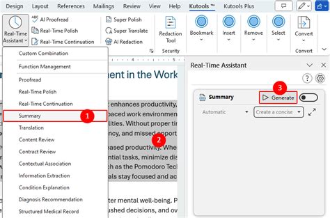 How To Summarize A Word Document Using Ai