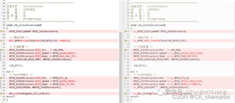 stm32标准库代码转为ll库代码 详解 csdn博客