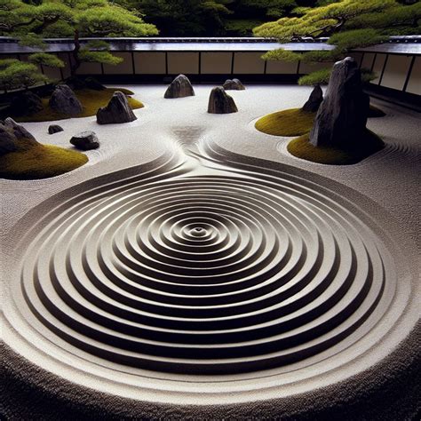 Zen Dry Garden Raking Guide Traditional Japanese Sand Patterns
