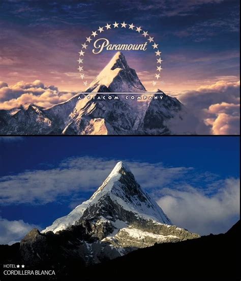 El Logo De Paramount Pictures Fue Basado En Un Nevado De Ancash En La
