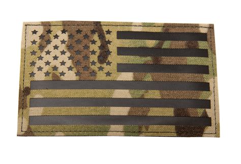 Large Multicam American Flag Non Ir