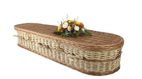 Green Funeral Coffin