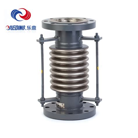Stainless Steel Pipe Compensator Stainless Expansion Double Bellows Flanged Joint