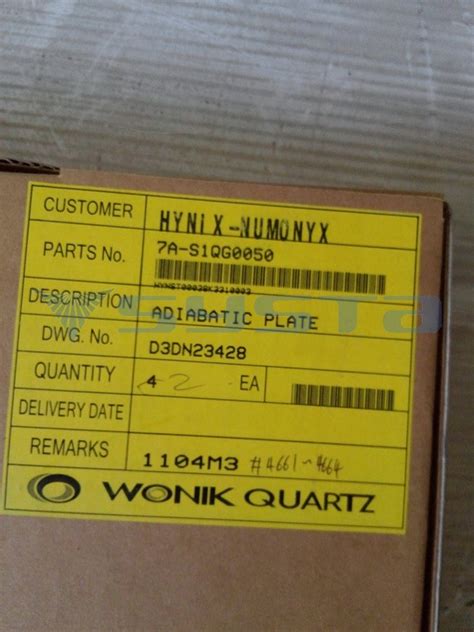 Semiconductor Equipment Spare Parts SYSTA