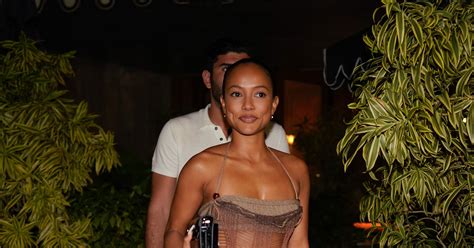 Karrueche Tran Wears Sheer Maxi Dress In Miami Photos Ps Fashion