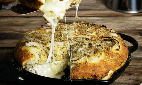 Fugazzeta Recipe Argentinian Style Pizza All For Pizza
