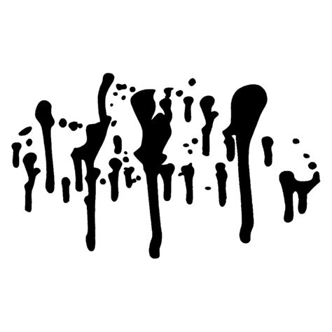 Bam Mini Stencil 1018 Drips Costume And Make Up Shop