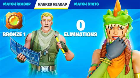 I Spectated A Bronze Rank Fortnite Lobby In Chapter 5 Youtube