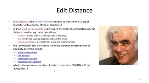 Levenshtein Edit Distance 2d Dynamic Programming Design And Analysis Of Algorithms Youtube