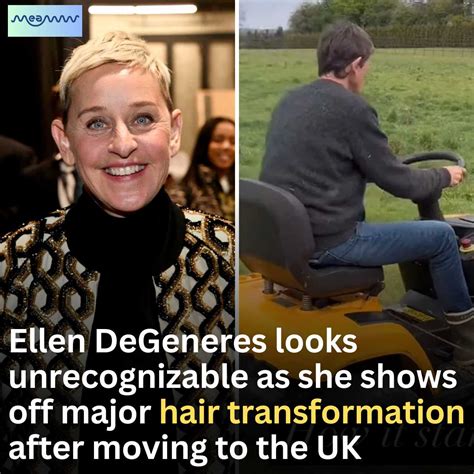 Meaww See Video Ellen De Generes Looks Unrecognizable As She Shows Off