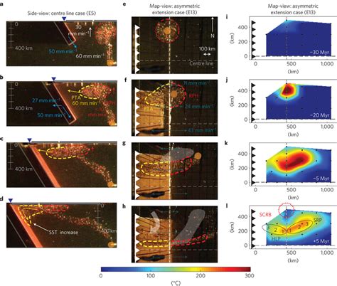 Frames Showing Plumesubduction Interaction In Side View And Map View
