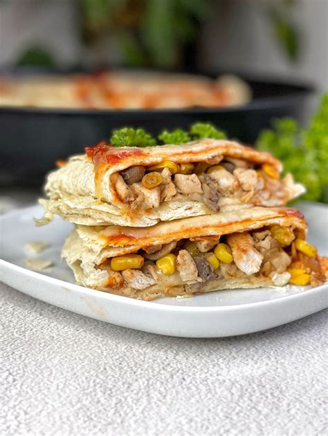 Wrap S Kuřecím Masem A žampiony Aktin Recepty