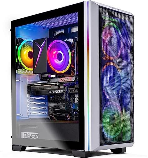 Amazon Com Skytech Gaming Chronos Gaming PC Desktop AMD Ryzen 7 5700X 3 4 GHz NVIDIA RTX