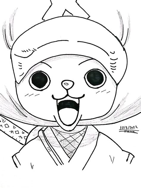 How To Draw Chopper Step By Step